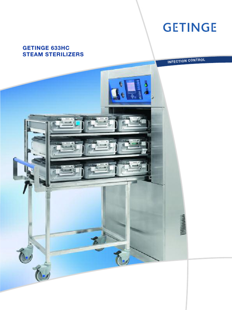 Getinge 600hc Series Brochure | PDF | Sterilization (Microbiology) | Steam