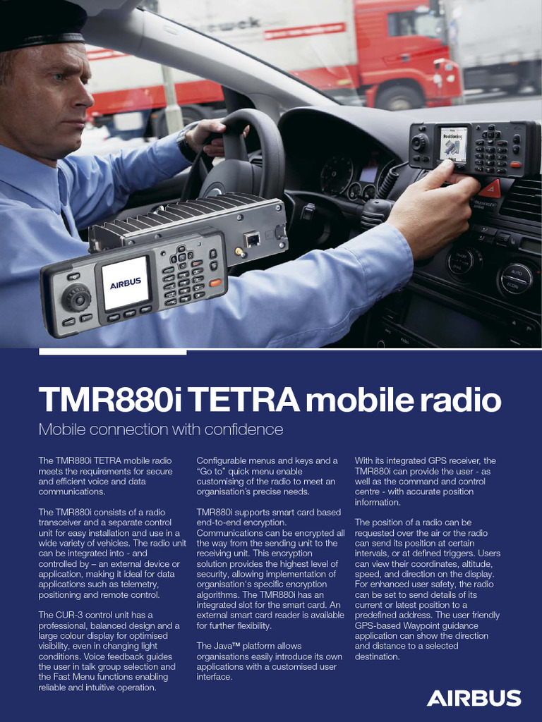 TMR880i-datasheet EN April 2018 | PDF | Radio | Computer Network