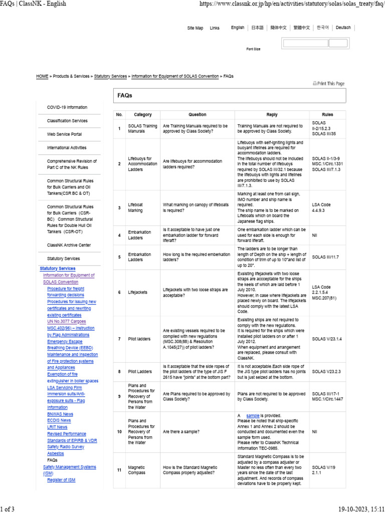 ClassNK Questions | PDF | Cargo | Ships