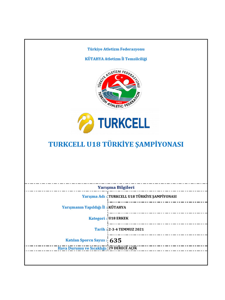 2021 TRCH U18 e | PDF