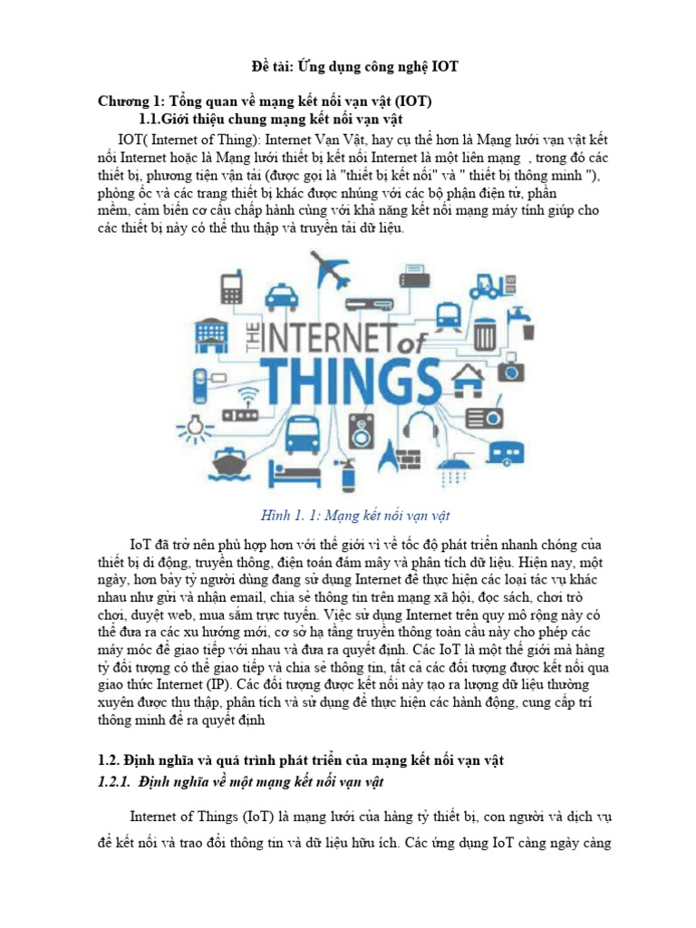IOT Và NG D NG | PDF
