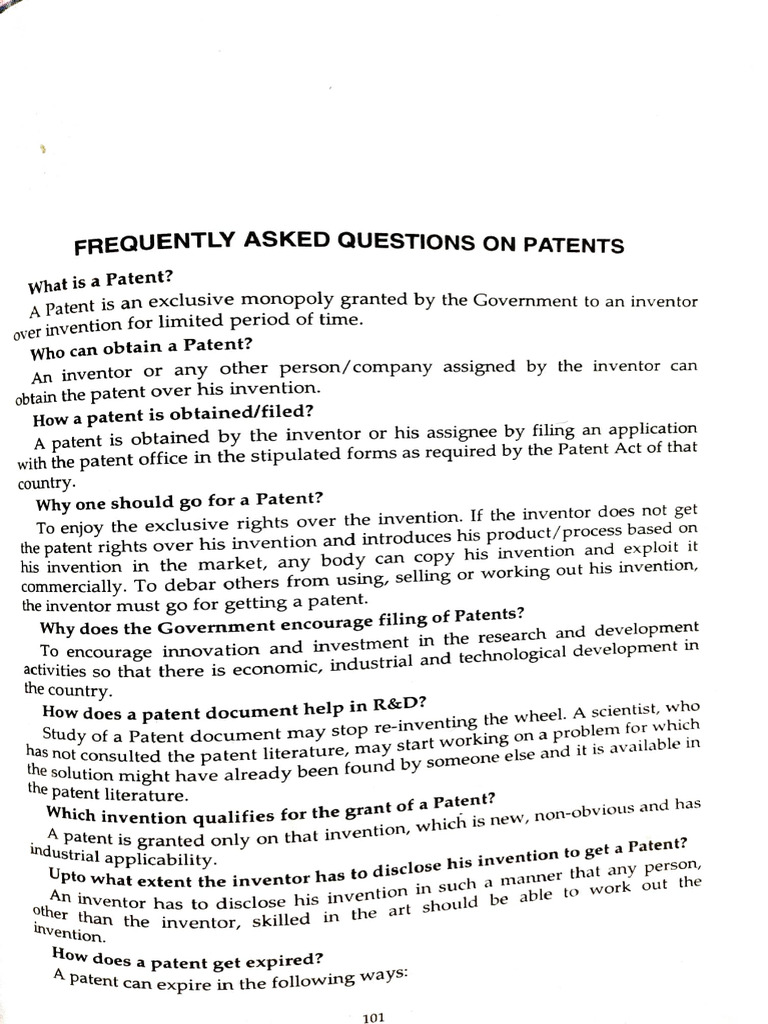 Patent Book | PDF