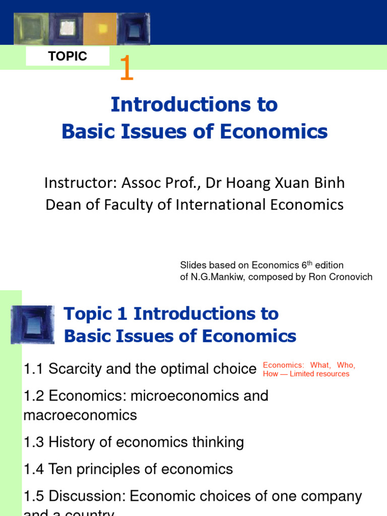 Lớp BDKT Cho GVNN - Chuyên Đề 1 | PDF | Cost Of Living | Macroeconomics