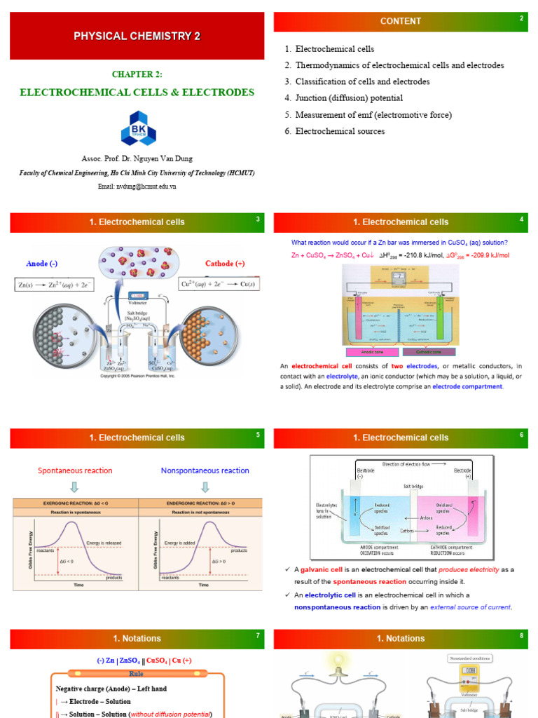 Chapter 2-P | PDF | Electrochemistry | Electrode