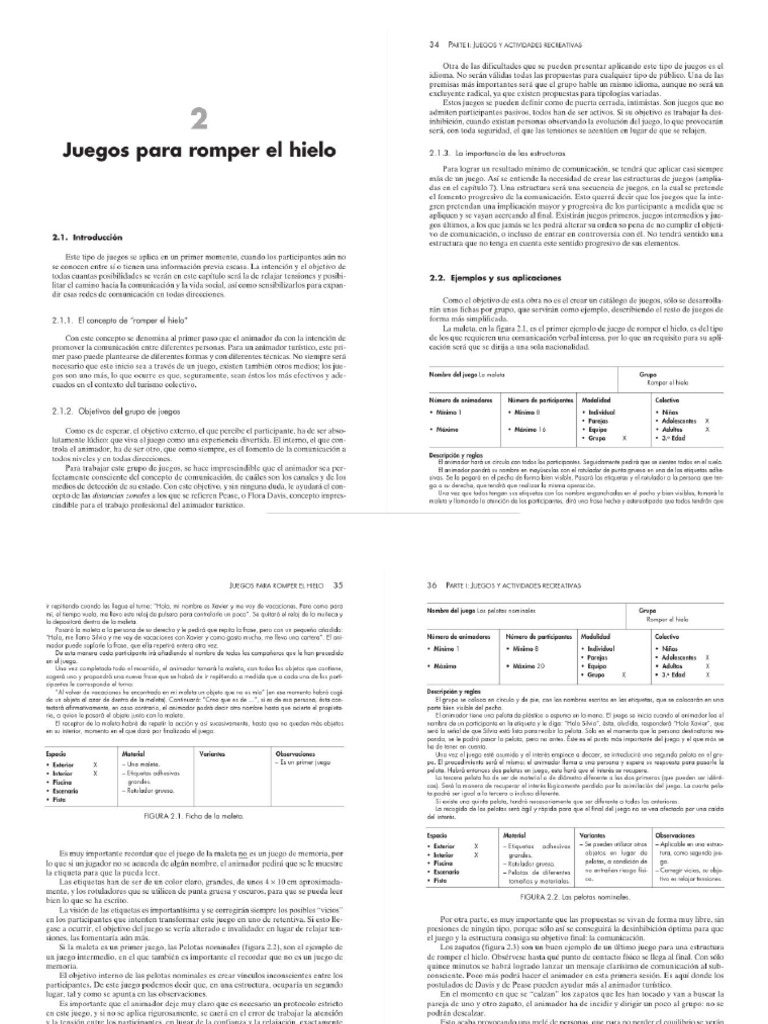 Cap 2 - Juegos para Romper El Hielo | PDF