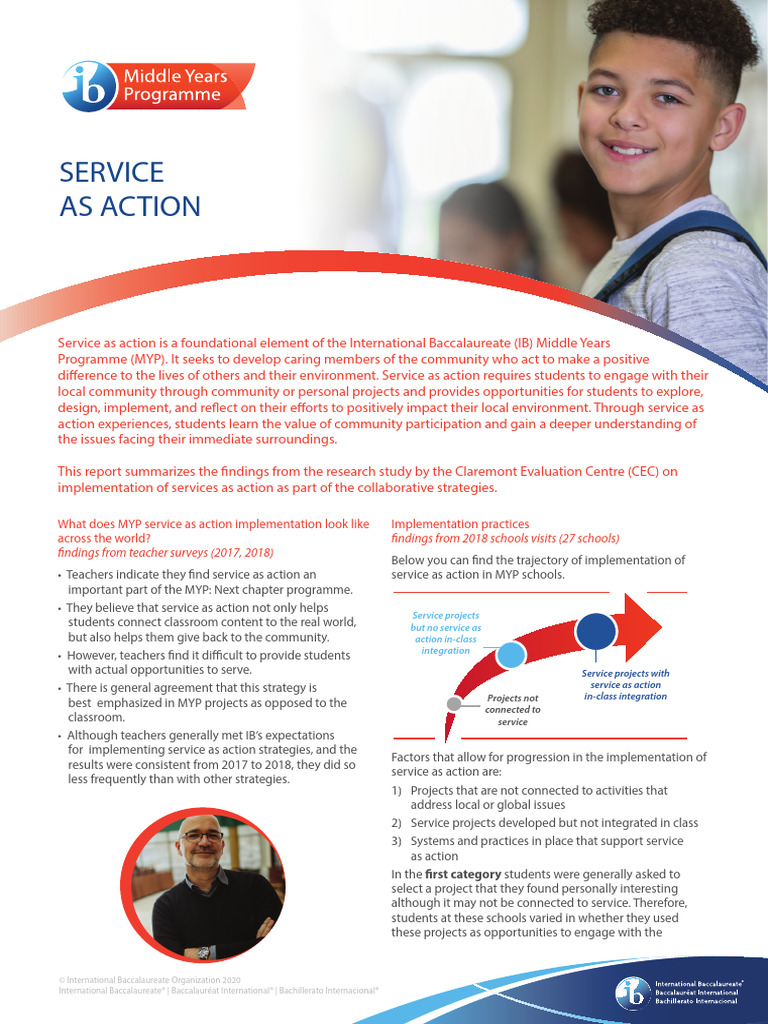 service-as-action-ib | PDF | Cognition | Learning