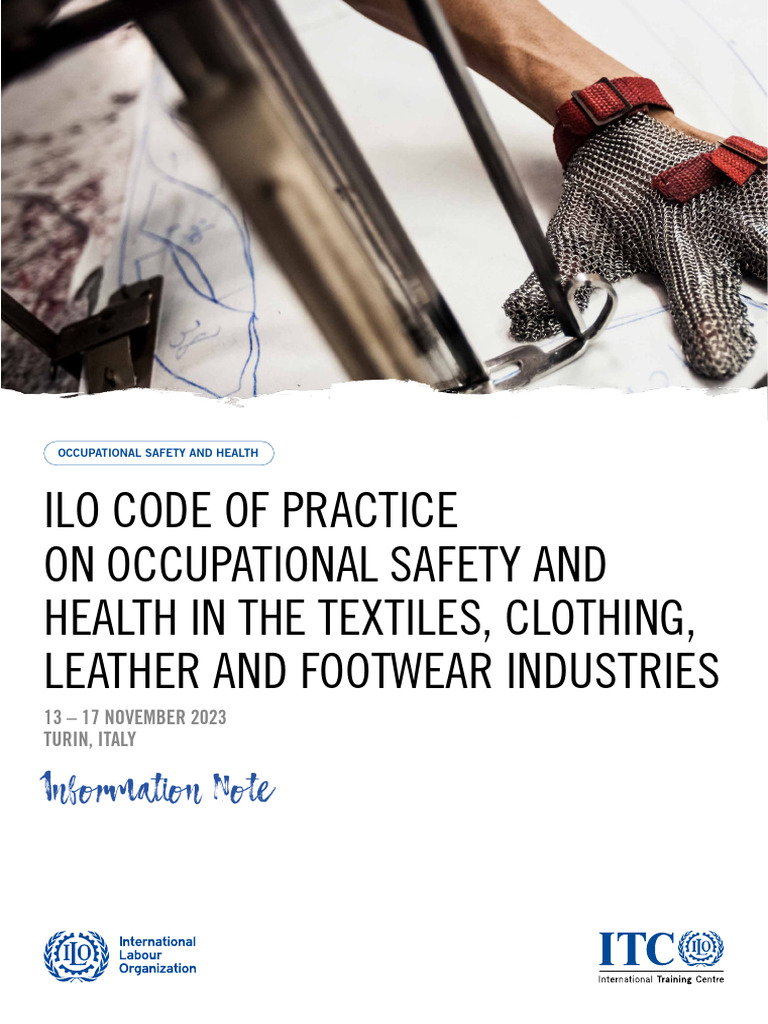 A9016159 - SPGT - ILO CoP On OSH in The Garment Sector - InfoNote | PDF ...