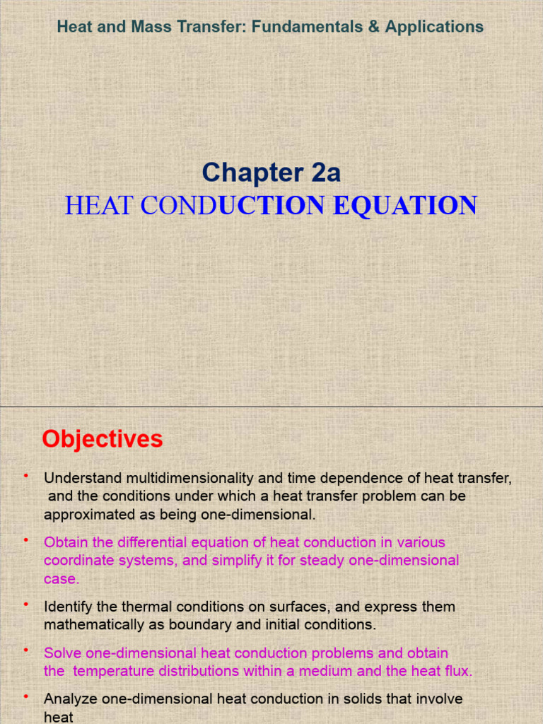 ch2a | PDF | Thermal Conduction | Heat Transfer