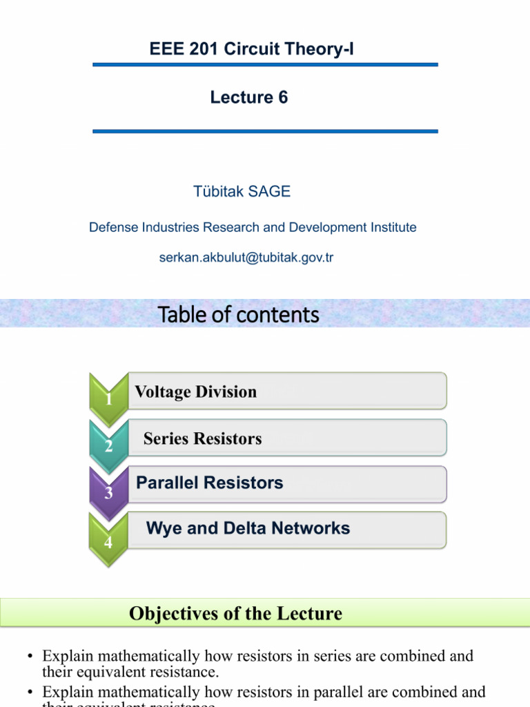 EEE210 Lecture 6 | PDF