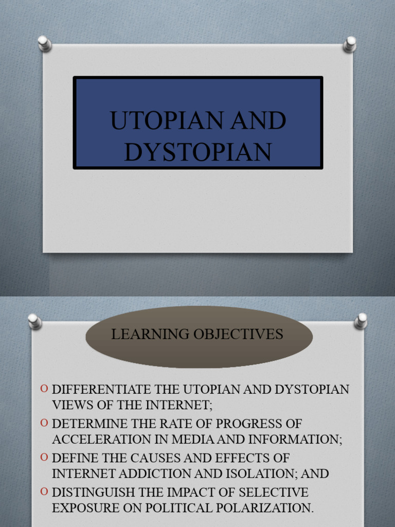 Utopian and Dytopian | PDF | Utopia | Dystopia