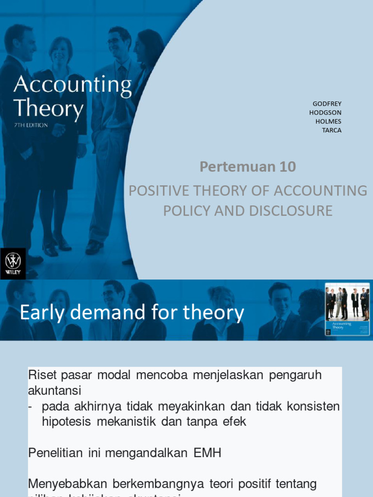 TA Pertemuan 10 Teori Positif | PDF