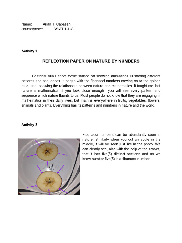 NATURE BY NUMBERS | PDF