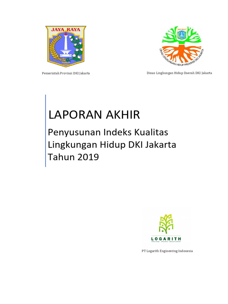 Laporan IKLH 2019 | PDF