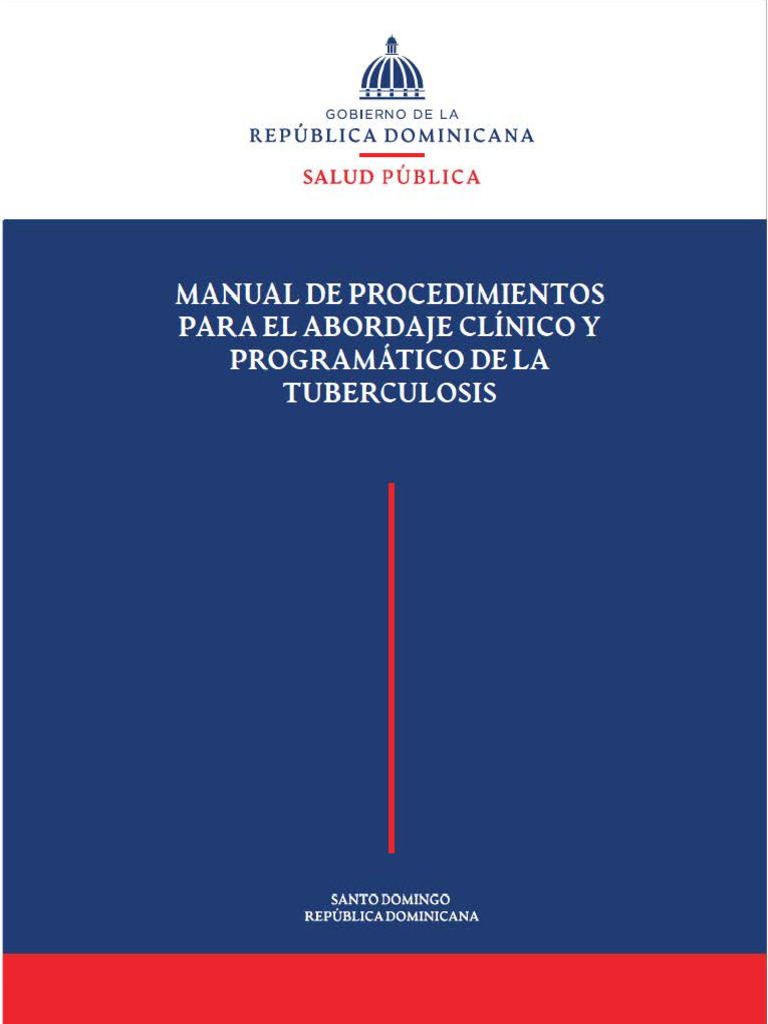 Manual de Procedimientos para El Abordaje Clínico y Programático de La ...