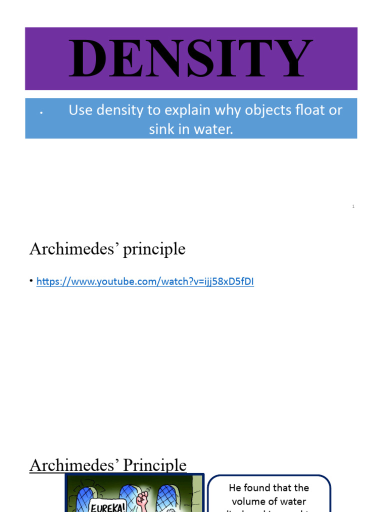 2 Density | Download Free PDF | Buoyancy | Mechanics