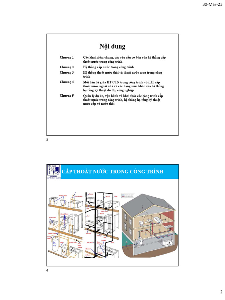 Cap Thoat Nuoc | PDF
