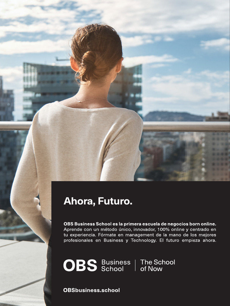 Catalogo OBS 2022 TheSchoolOfNow 2304 | PDF | Máster en Administración de Empresas | Business
