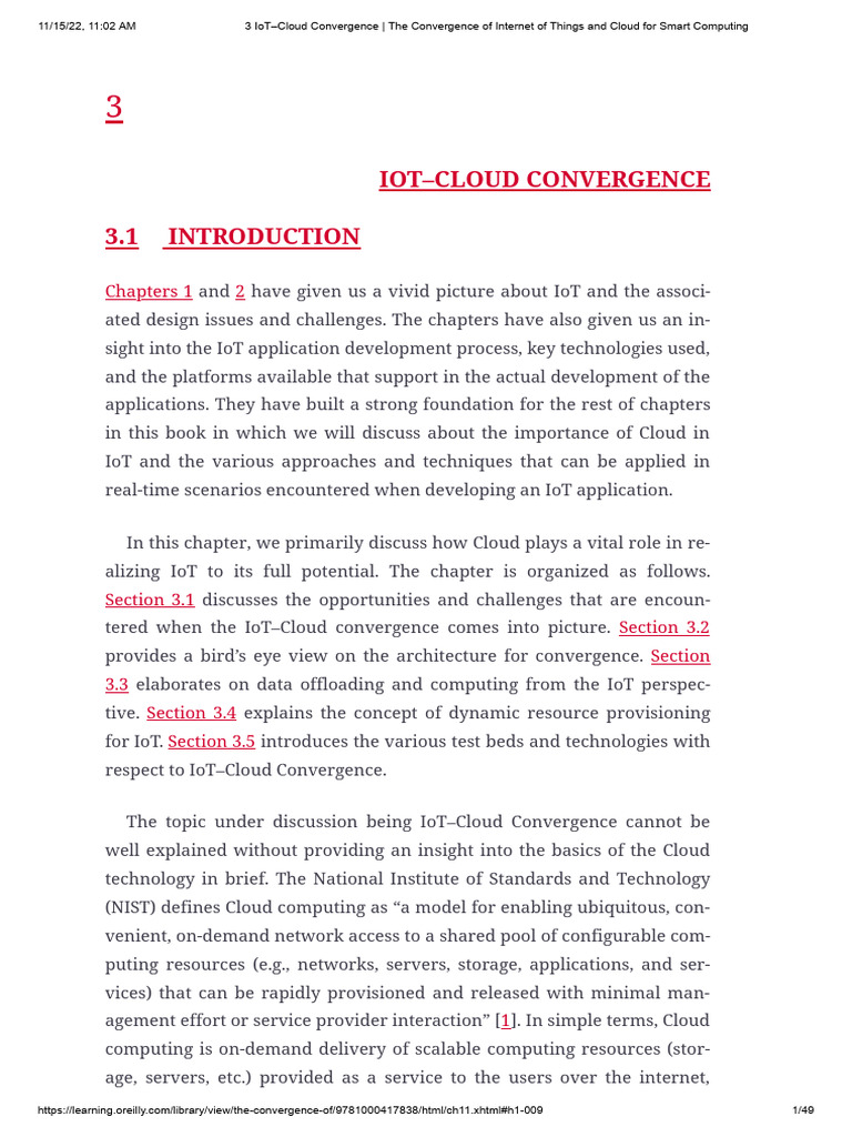 3 IoT-Cloud Convergence - The Convergence of Internet of Things and Cloud For Smart Computing ...