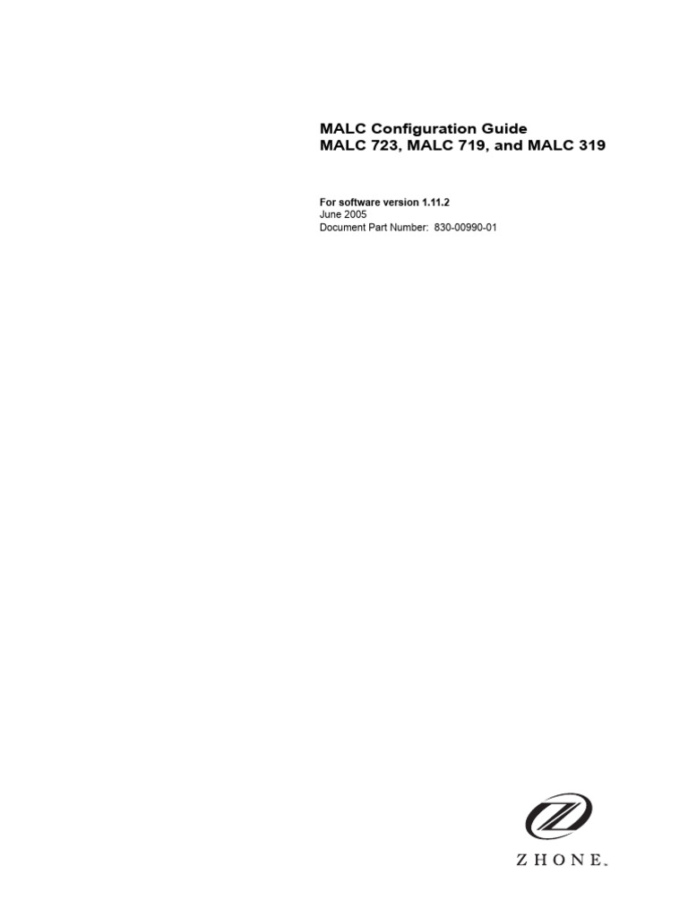 Malc 1 11 2 ConfigGuide | PDF | Asynchronous Transfer Mode | Digital ...