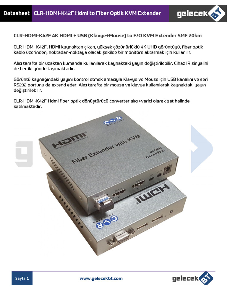 Clr Hdmi k42f Datasheet | PDF