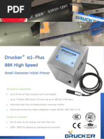 Linx 8920 Datasheet | PDF | Printer (Computing) | Usb