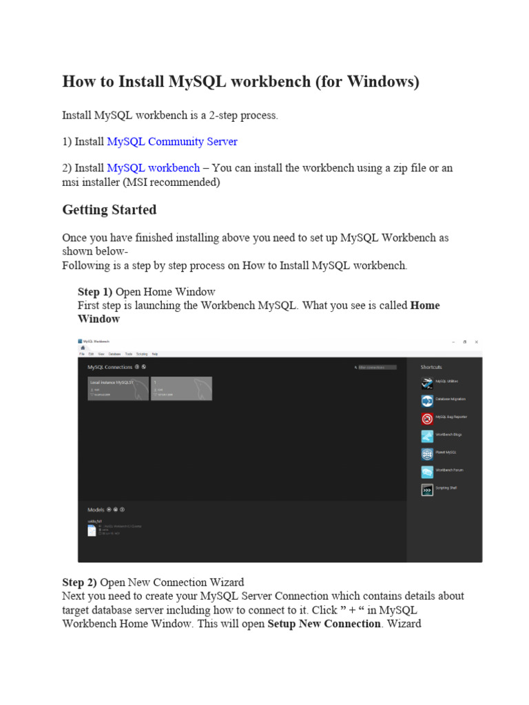 SQL-Installation Guide Atomcamp | PDF | My Sql | Operating System Families