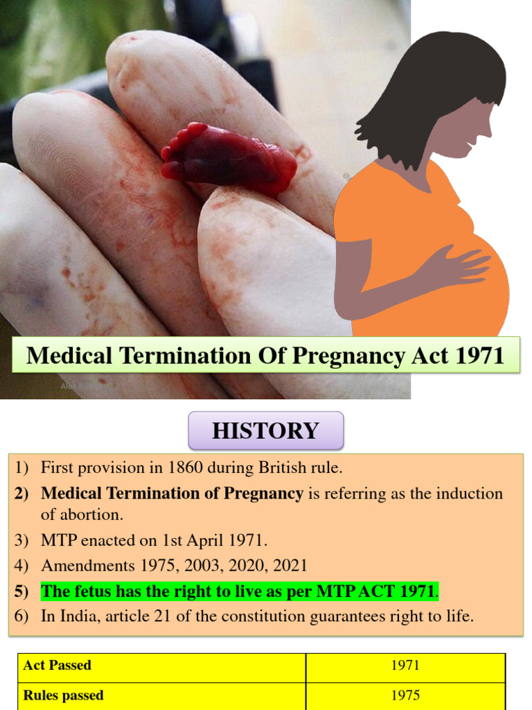 MTP Act | PDF | Abortion | Reproductive Rights