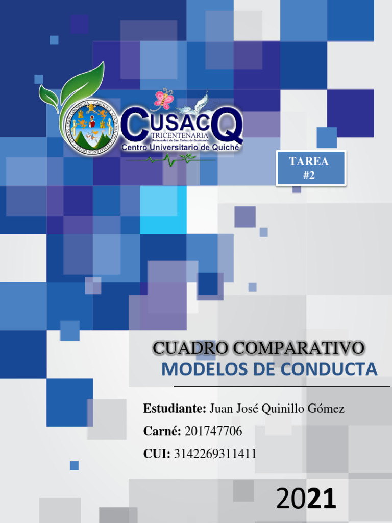 Modelos de Conducta. | PDF | Comportamiento | Aprendizaje