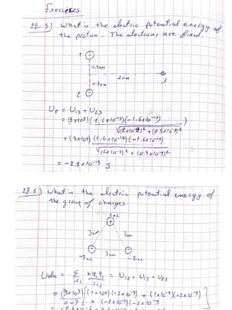 CH 28 Problems | PDF