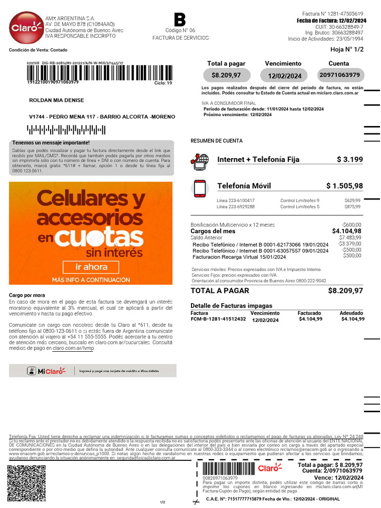 Claro Roldan Mia Denise | PDF