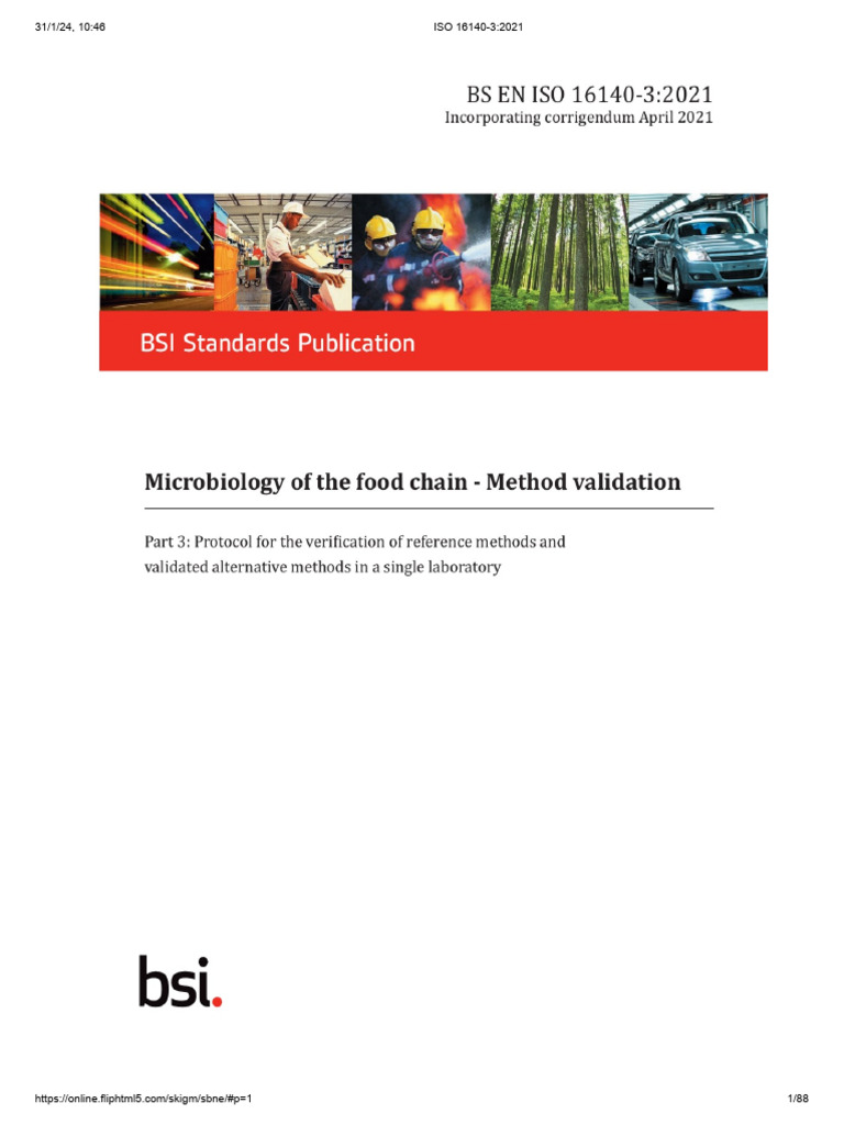 Iso 16140-3 - 2021 | PDF