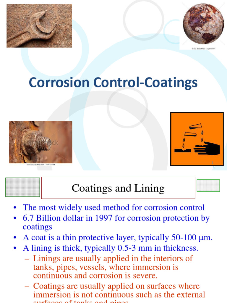 CH 7 Corrosion Control Coatings | PDF | Corrosion | Paint