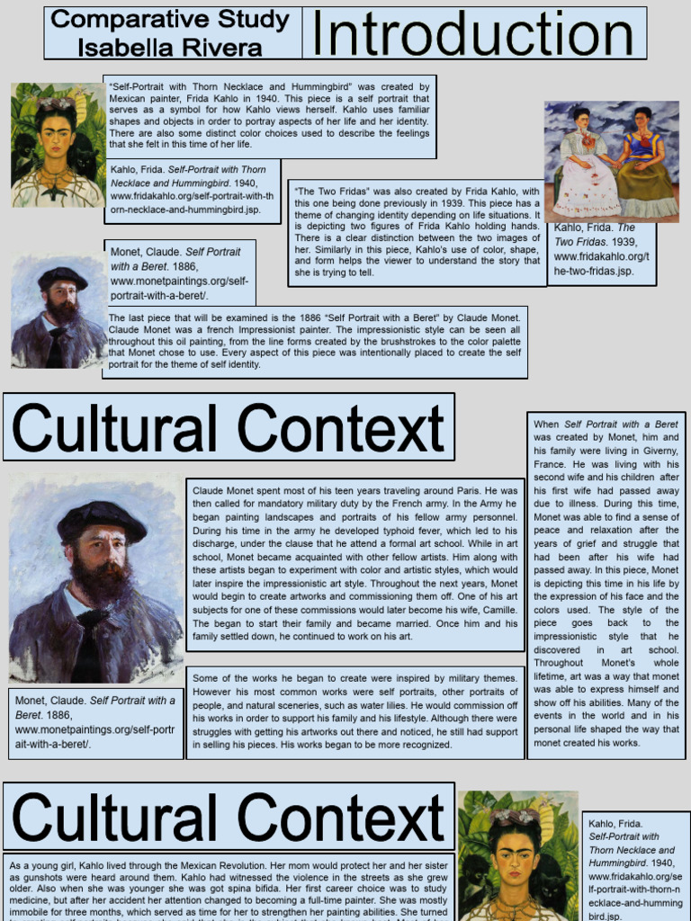 Comparative Study | PDF | Claude Monet | Impressionism