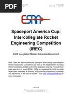 Rocket Competition Rules 2024 | PDF | Rocket Propellant | Launch Vehicle