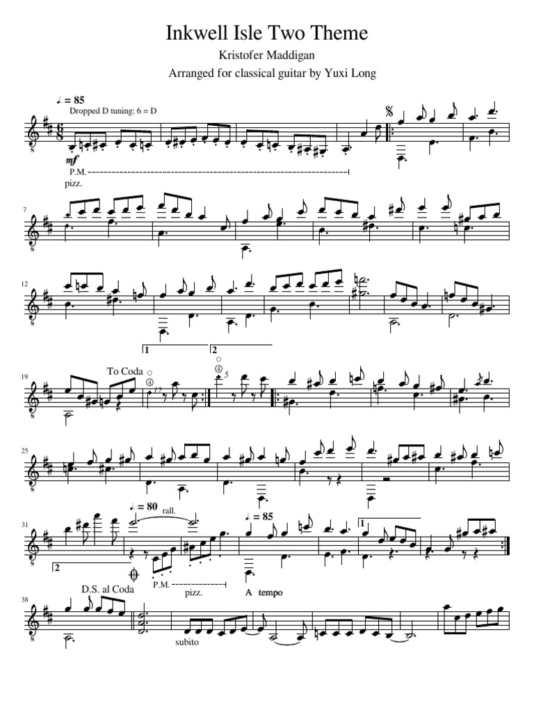 Cuphead_Inkwell_Isle_Two_Guitar | PDF | Celtic Music | European Musical ...
