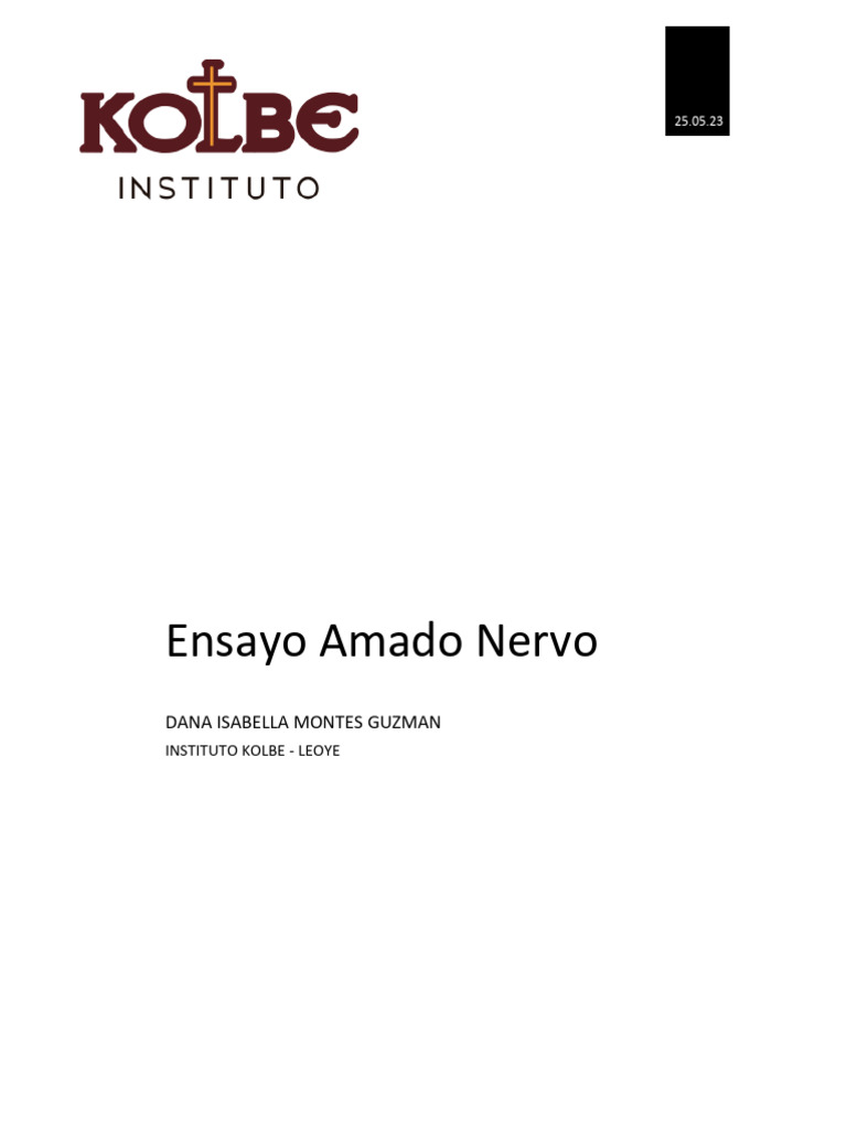Reflexiones sobre Amado Nervo | PDF