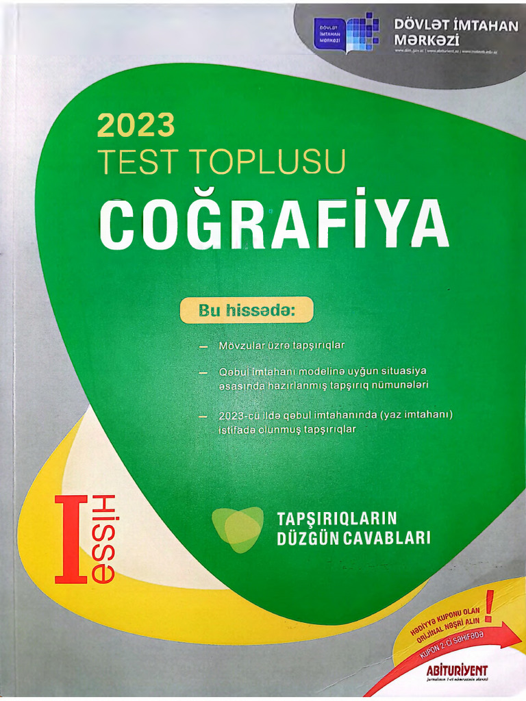 Cografiya Test Toplusu | PDF