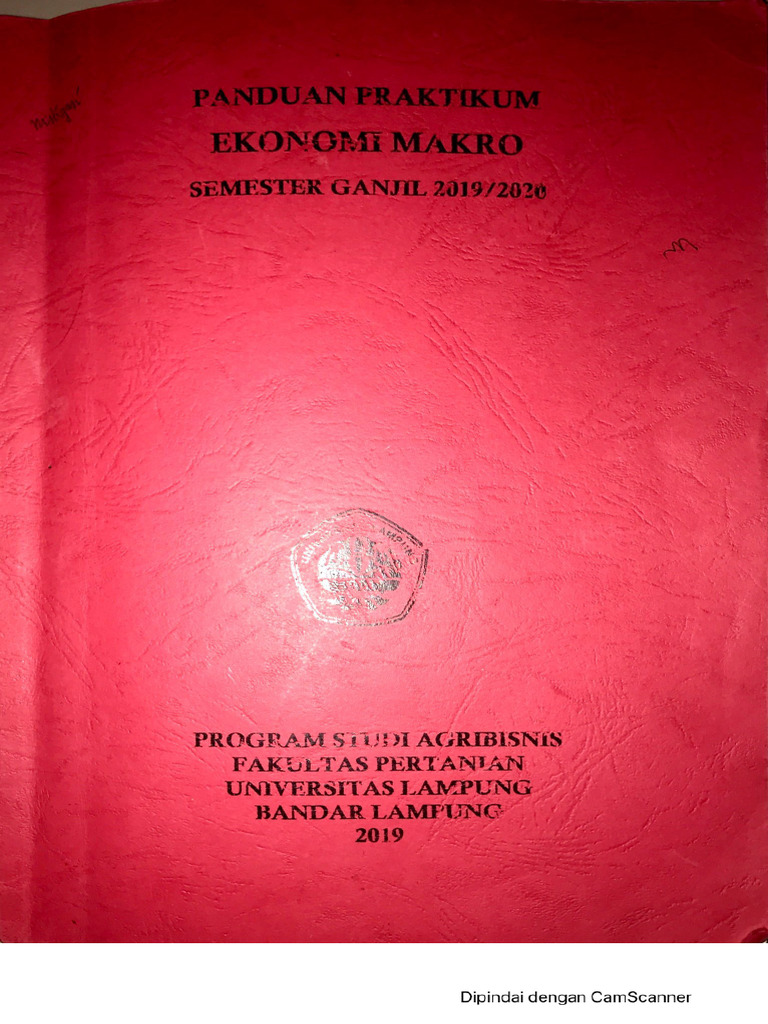 Panduan praktikum makro | PDF