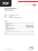 Leica Cyclone 3DR Specs Overview | PDF | Computing