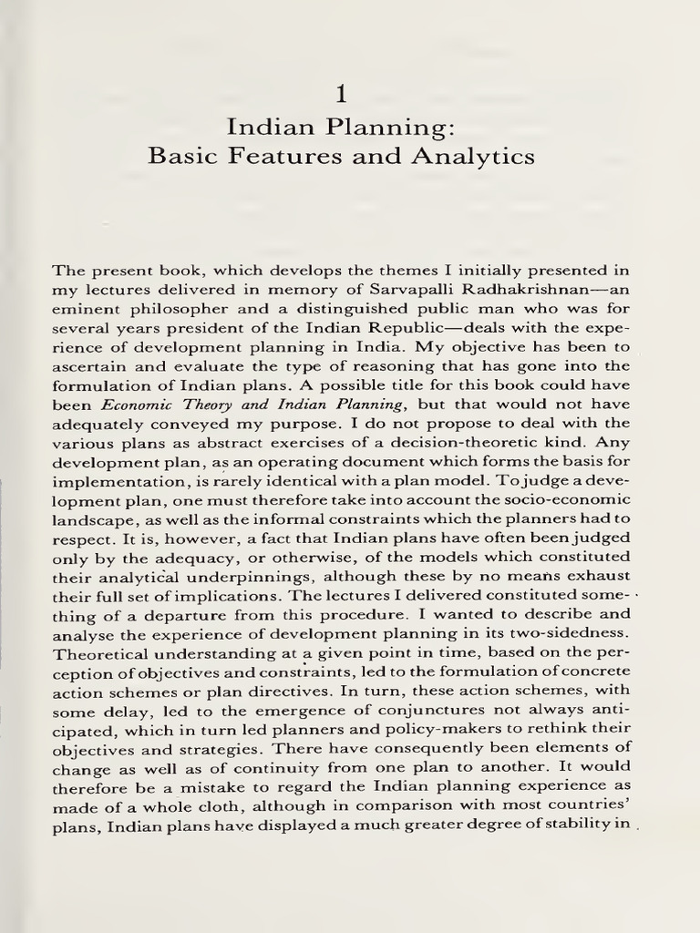 Sukhamoy Chakravarty - Development Planning - The Indian Experience ...