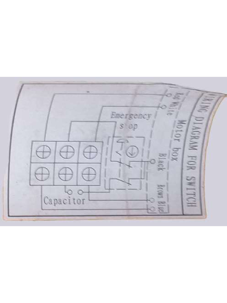 Wiring Diagram For Switch Crane | PDF