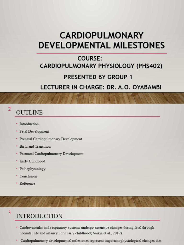 PHS 402 Presentation v4 | PDF | Lung | Fetus