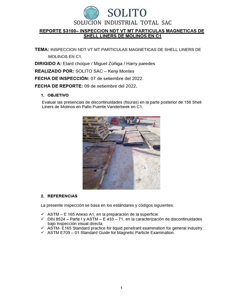 20220909-REPORTE S3100-INSPECCION NDT VT MT PARTICULAS MAGNETICAS DE ...