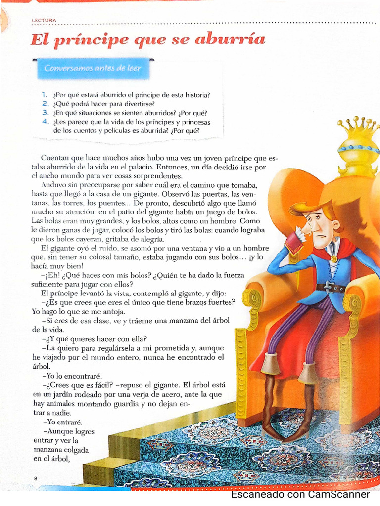 El Principe Que Se Aburría | PDF