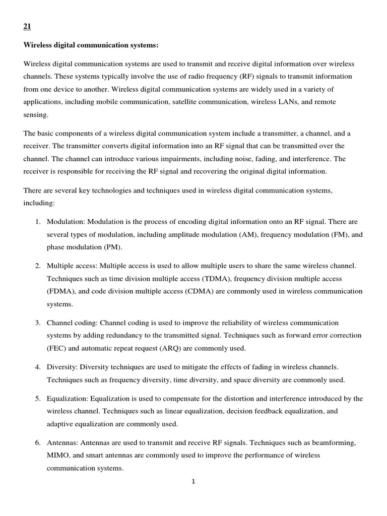 Handout - 21 (CT) | PDF | Cellular Network | Channel Access Method