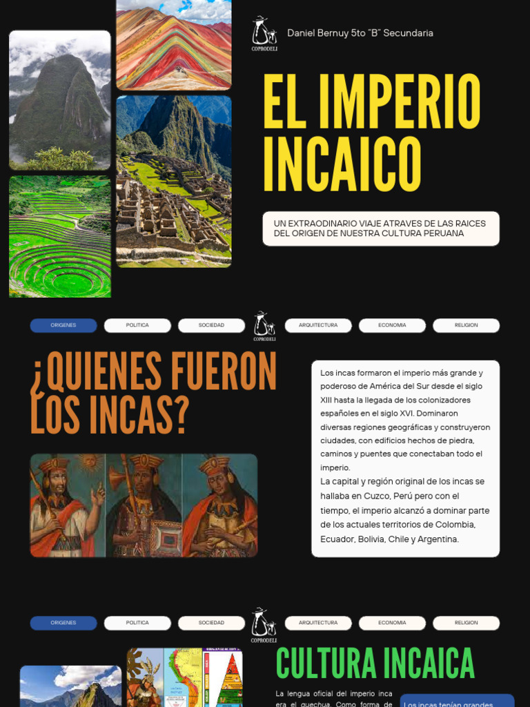 EL IMPERIO INCAICO | PDF | Imperio Inca | Perú