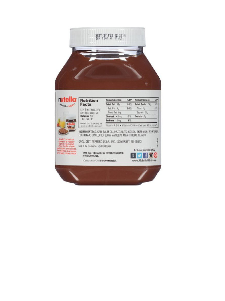 Nutella | PDF