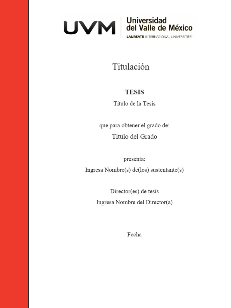 Portada Uvm | PDF Portada Uvm | PDF