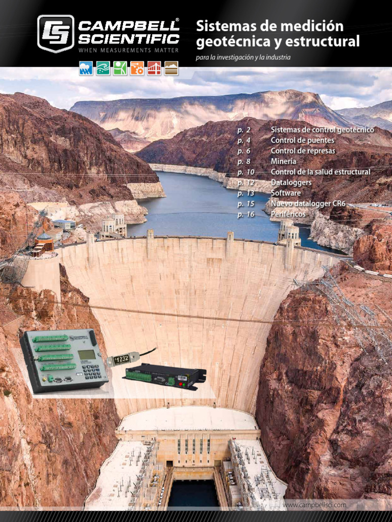 Soluciones Monitoreo Geotecnico y Estructural | PDF | Sensor ...