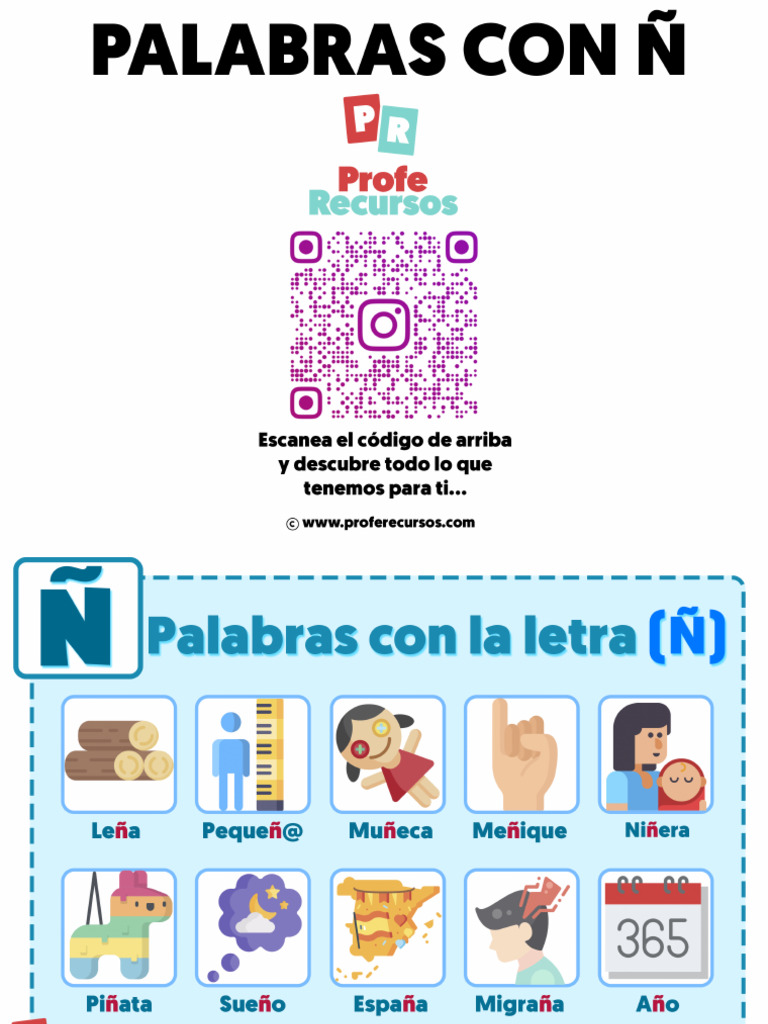 Palabras Con Ñ | PDF
